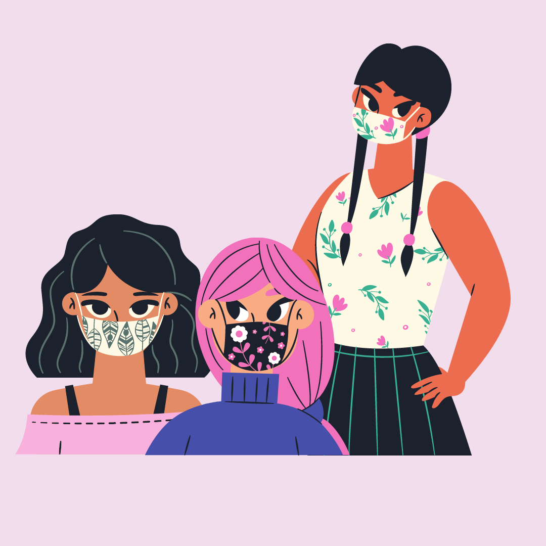 5 Amazing Glam Looks When Wearing a Mask – dome BEAUTY